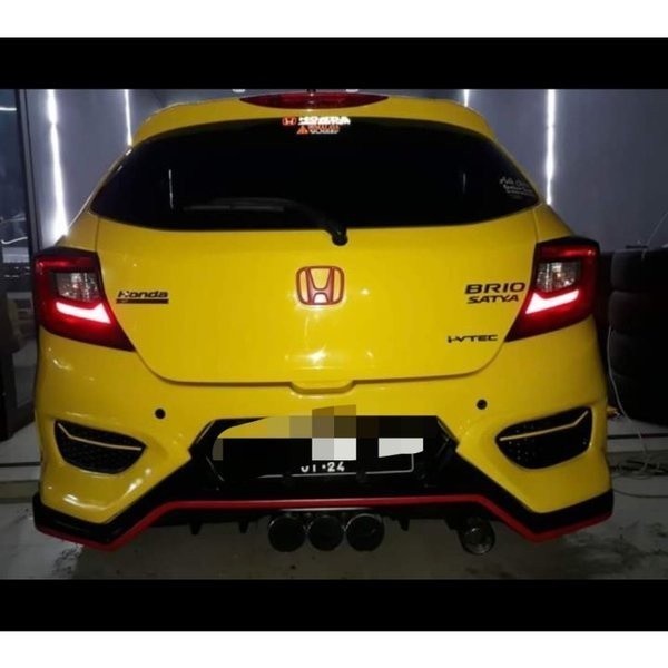 Jual BODYKIT BRIO CUSTOM TURBO BODY KIT | Shopee Indonesia