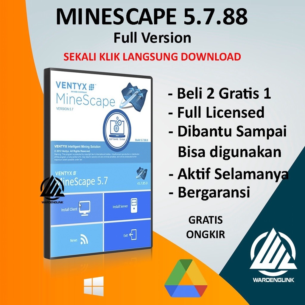 Jual [wl] MINESCAPE 5.7.88 - SOFTWARE MURAH - APLIKASI | Shopee Indonesia