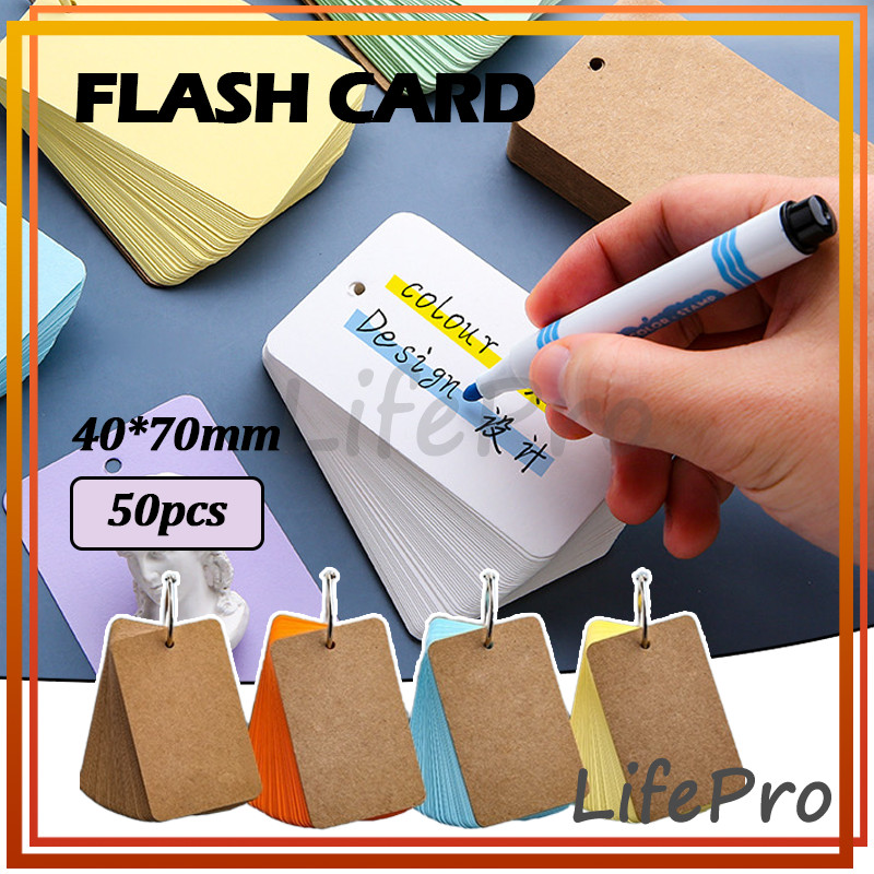 Jual Flash Card Ring Notes Ring Memo Ring / Flash Card / Flash Card ...