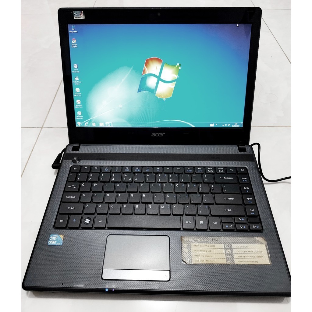 Jual Laptop Acer Aspire 4739 Core i3 14inch HDD 500GB Original 99 ...