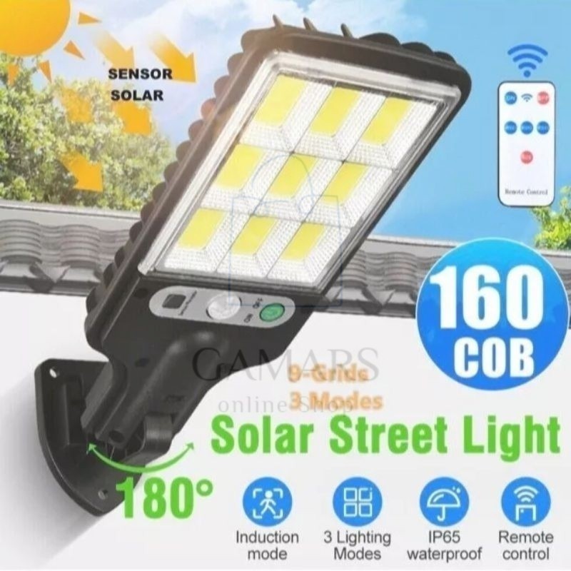 Jual Lampu LED Solar Sensor 616 / Sensor Street Lamp / Lampu Sensor 3 ...