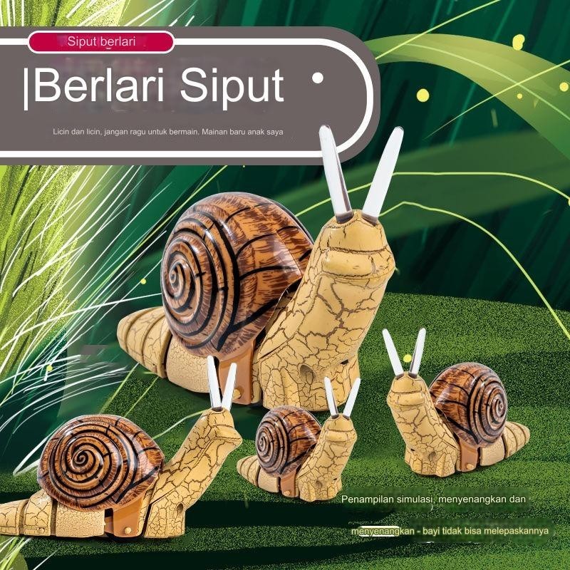 Jual Model Mainan Simulasi Siput Mainan Anak Kreatif/Cerdas Bergerak ...