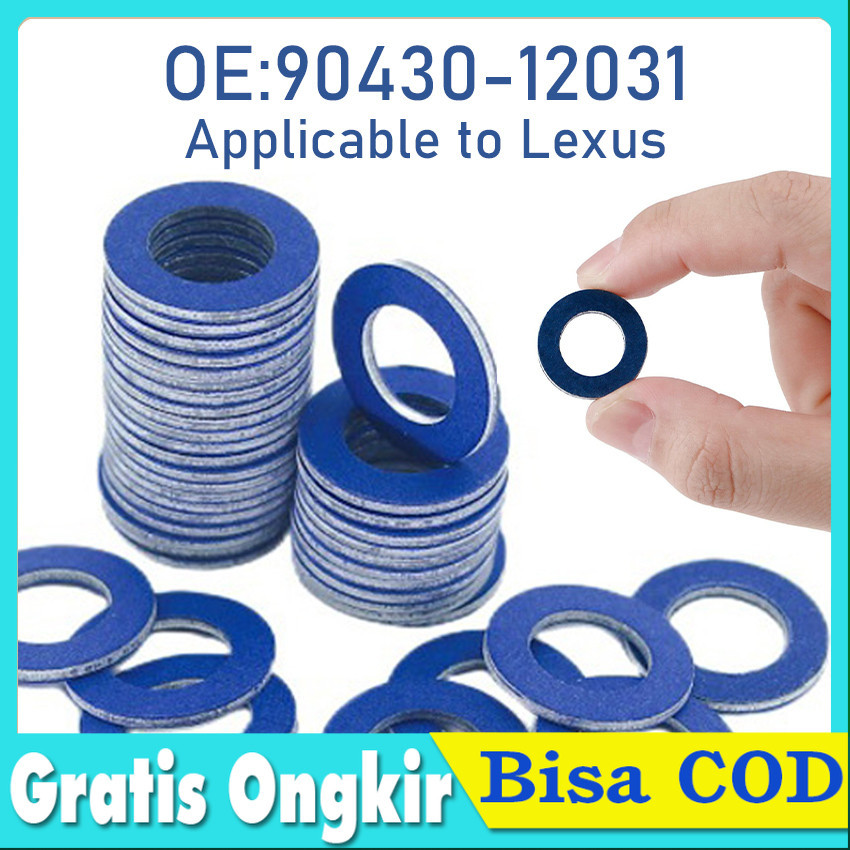 Jual Ring Oli Gasket TOYOTA Washer Oil Drain Plug oli mesin / ring baut ...
