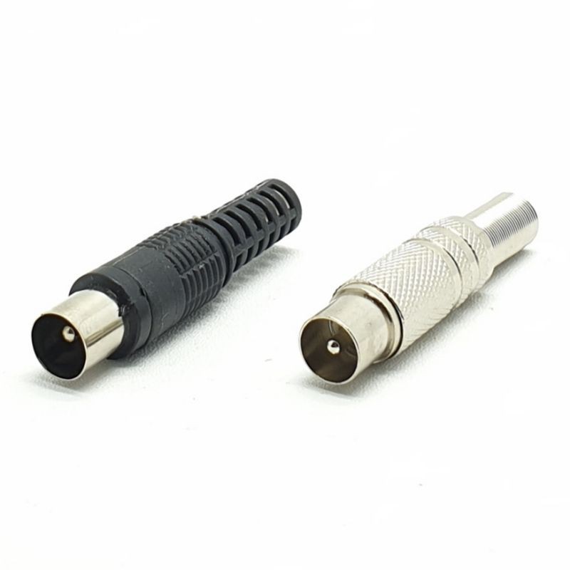 Jual JEK JACK ANTENA JANTAN PLASTIK ATAU BESI COLOKAN KONEKTOR ANTENA ...