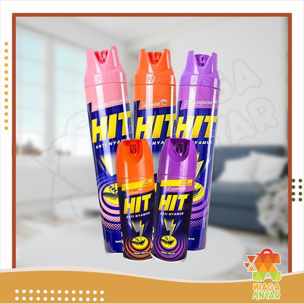 Jual NA HIT Aerosol Anti Nyamuk dan Serangga 150 ml 600 ml / Semprot ...