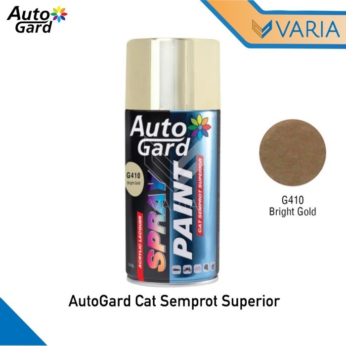 Jual AutoGard Spray Paint 300 ml G410 Bright Gold Cat Semprot Akrilik ...