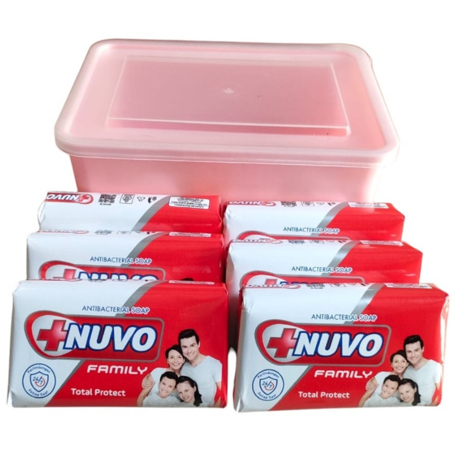 Jual Sabun lifebouy 60 gr SABUN BATANG NUVO 72 GRAM FREE CANISTER / BOX ...