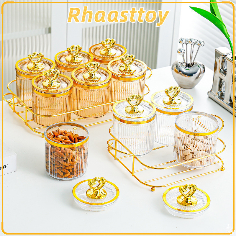 Jual RHAAST 2IN1/3IN1/4IN1/6IN1 Snack Tray Topless Bulat Akrilik ...