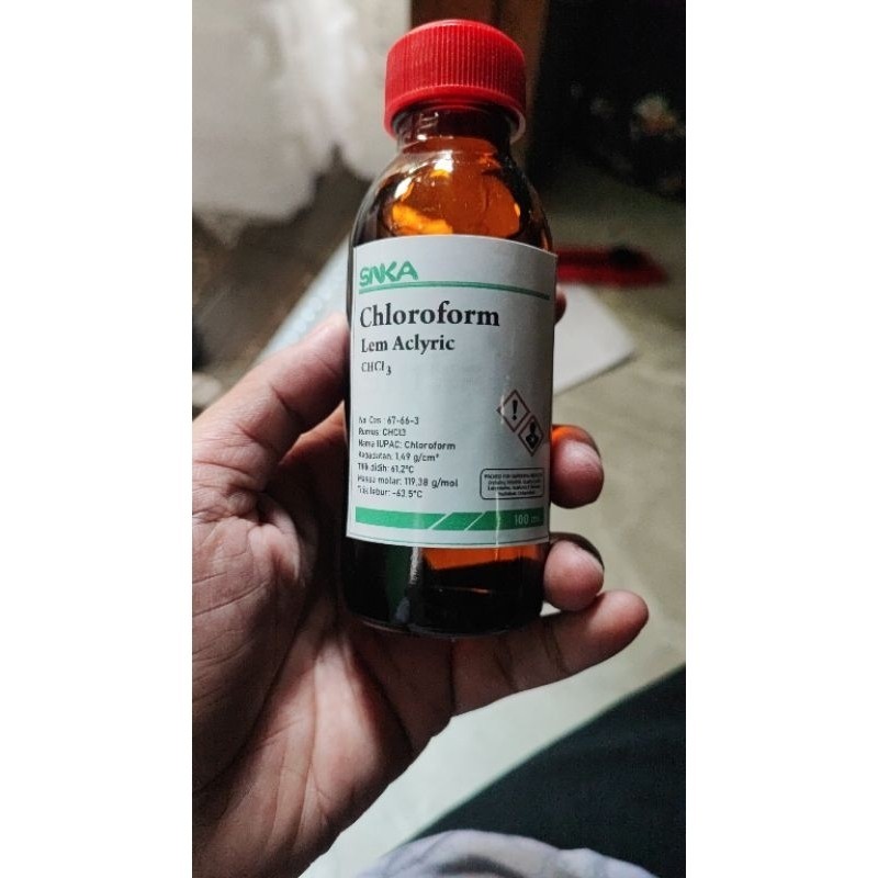 Jual KLOROFORM perlengkapan lab 100ml teknis grade 100ML | Shopee Indonesia
