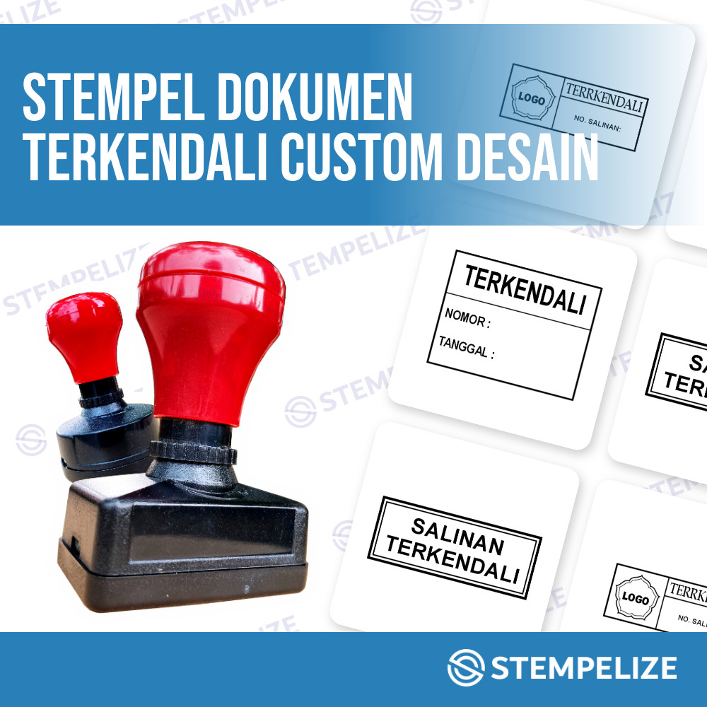 Jual Stempel Dokumen Terkendali Custom Desain | Shopee Indonesia