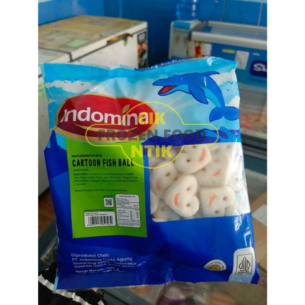 Jual Indomina Cartoon Love 500g Frozen food cik ntik Jambi cemilan ...