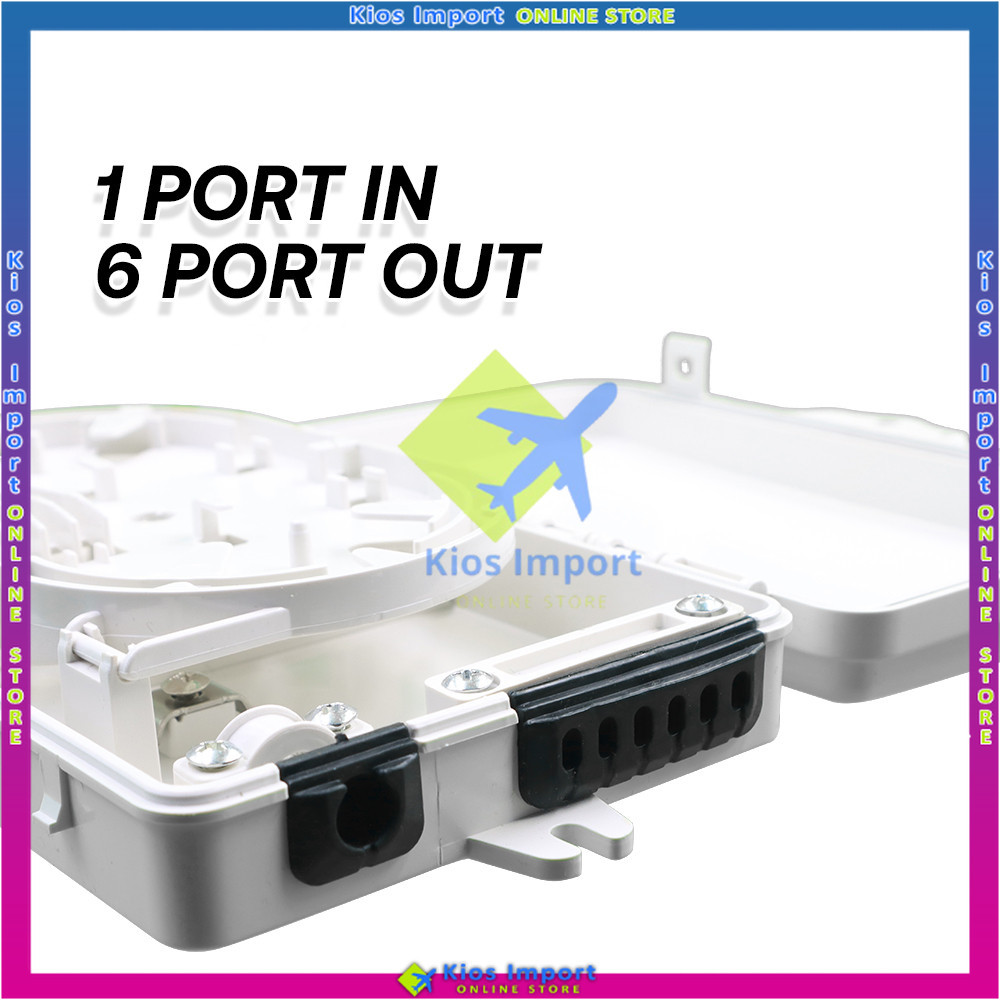 Jual odp 4 core Optical Dustribution Point 4 Core Model PLC Kosongan ...
