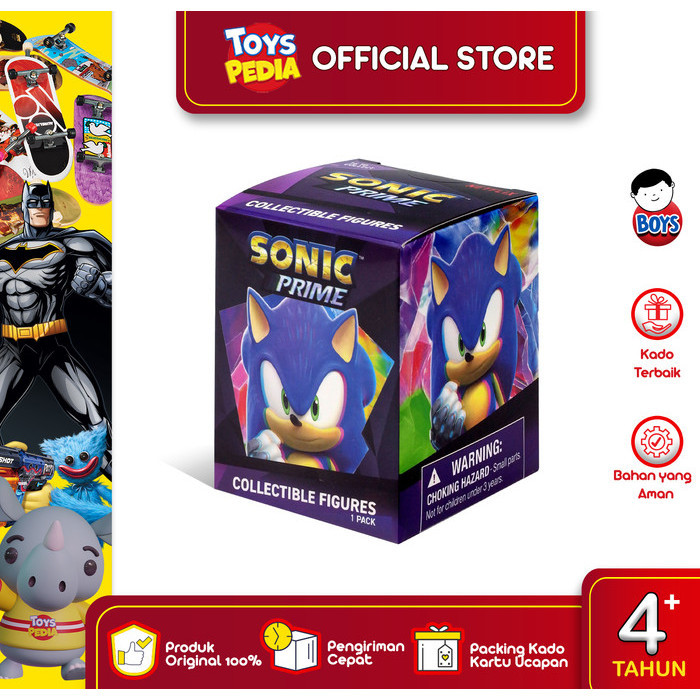 Jual (NISO) Mainan Action Figure Sonic Prime 1 Pack In Blind Box ...