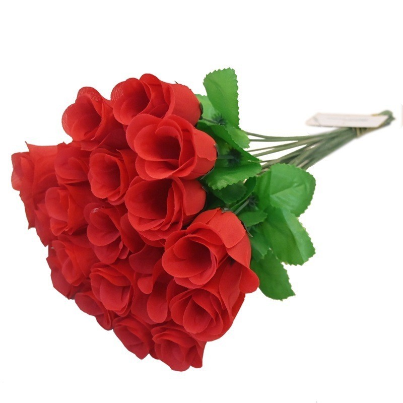 Jual Bunga Mawar KUNCUP Artifisial Rose artifisial/artificial/palsu ...