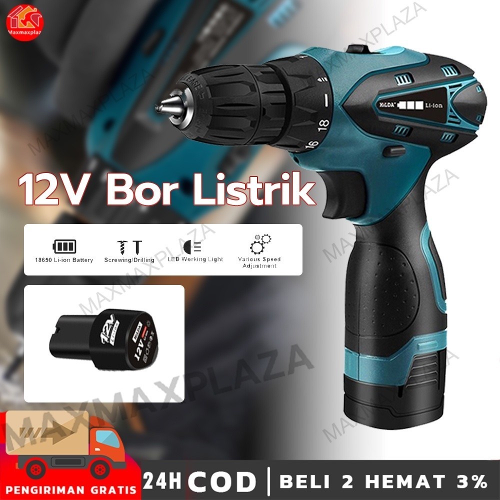 Jual Mesin Bor Baterai Tangan 98VF Bor Listrik Bor/Mesin Bor Impact ...