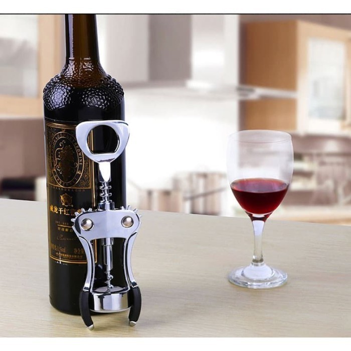 Jual Pembuka botol wine / Wine opener / Pembuka botol / Bukaan botol ...