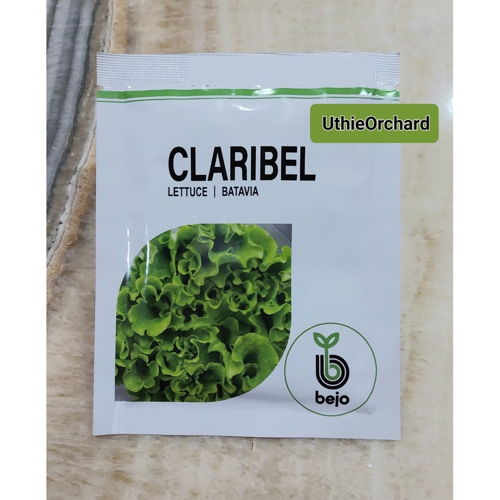 Jual Benih Bejo Seed - Selada Batavia Claribel Kemasan 1000 pills | Shopee Indonesia