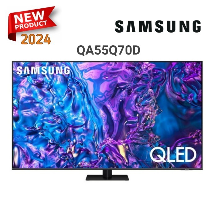 Jual SAMSUNG 55Q70D / QA55Q70D QLED 120hz 4K SMART TV 55 inch 2024 series | Shopee Indonesia