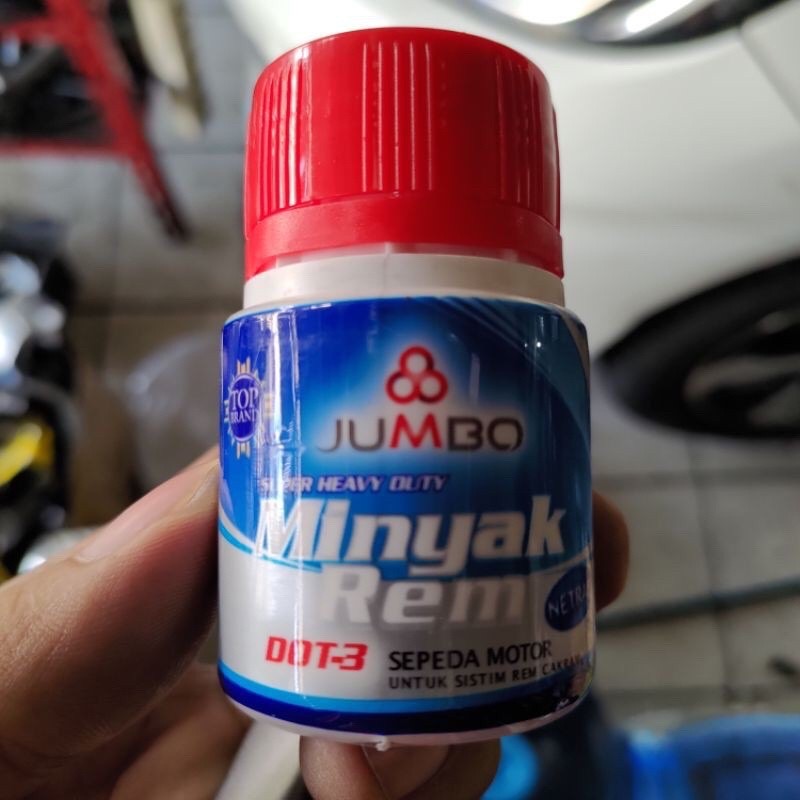 Jual Minyak Rem Motor, Minyak Rem Motor Brake Fluid Dot 3 Merah 50ML ...