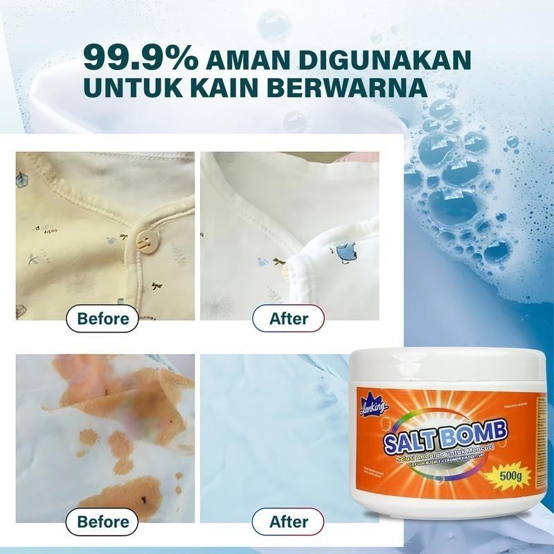 Jual XYM | 【Bubuk Pembersih Noda "Explosive Salt" 500g】Paket 1 & 2 ...