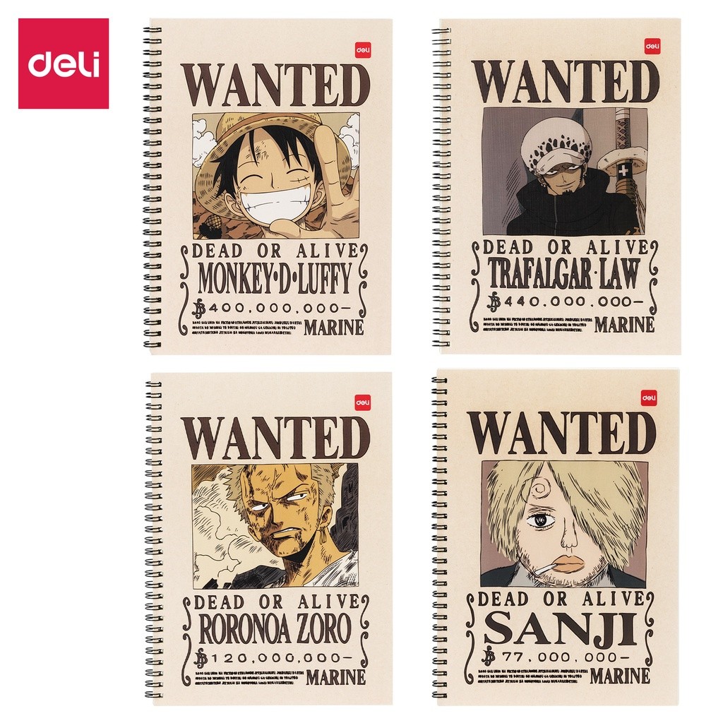 Jual SBW Deli One Piece Spiral Notebook / Buku Tulis Buku Catatan ...