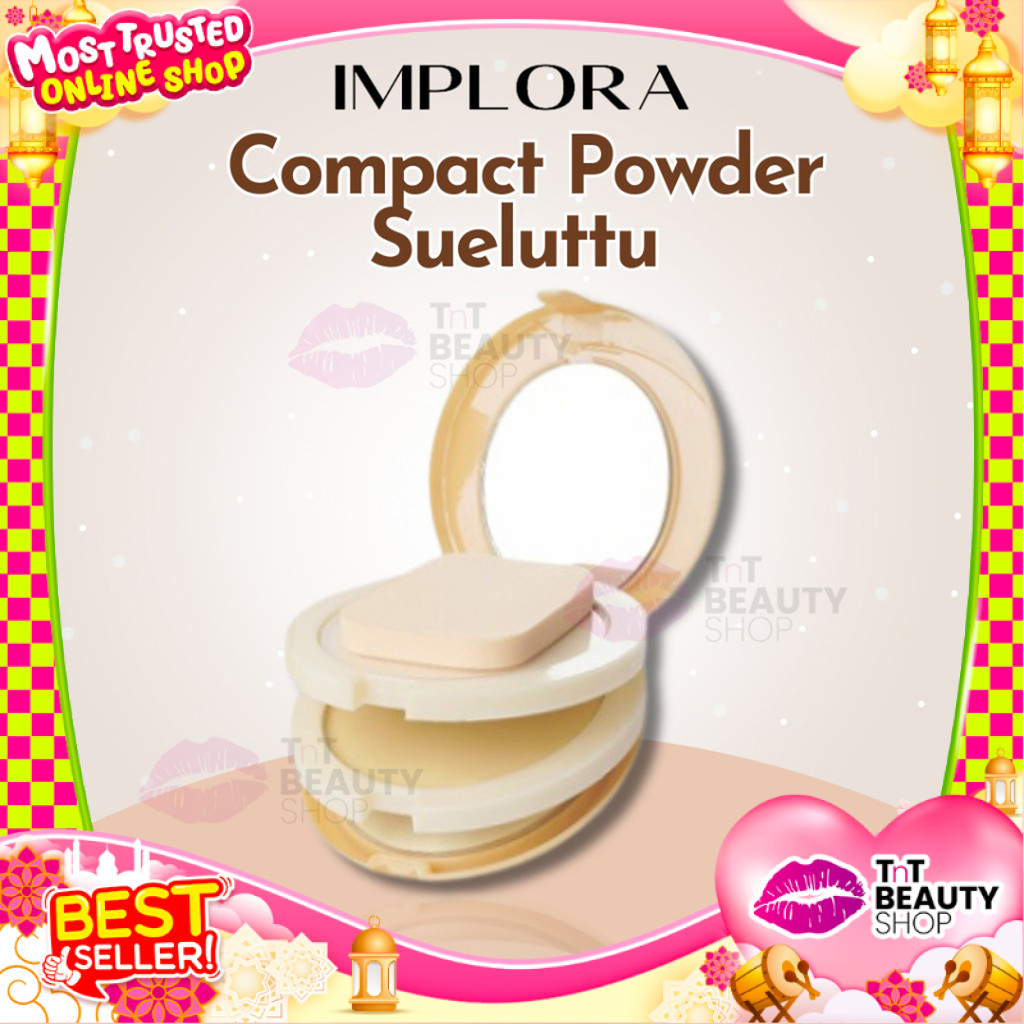 Jual IMPLORA Compact Powder Sueluttu 2 Colour 1 Foundation | TnT Beauty ...