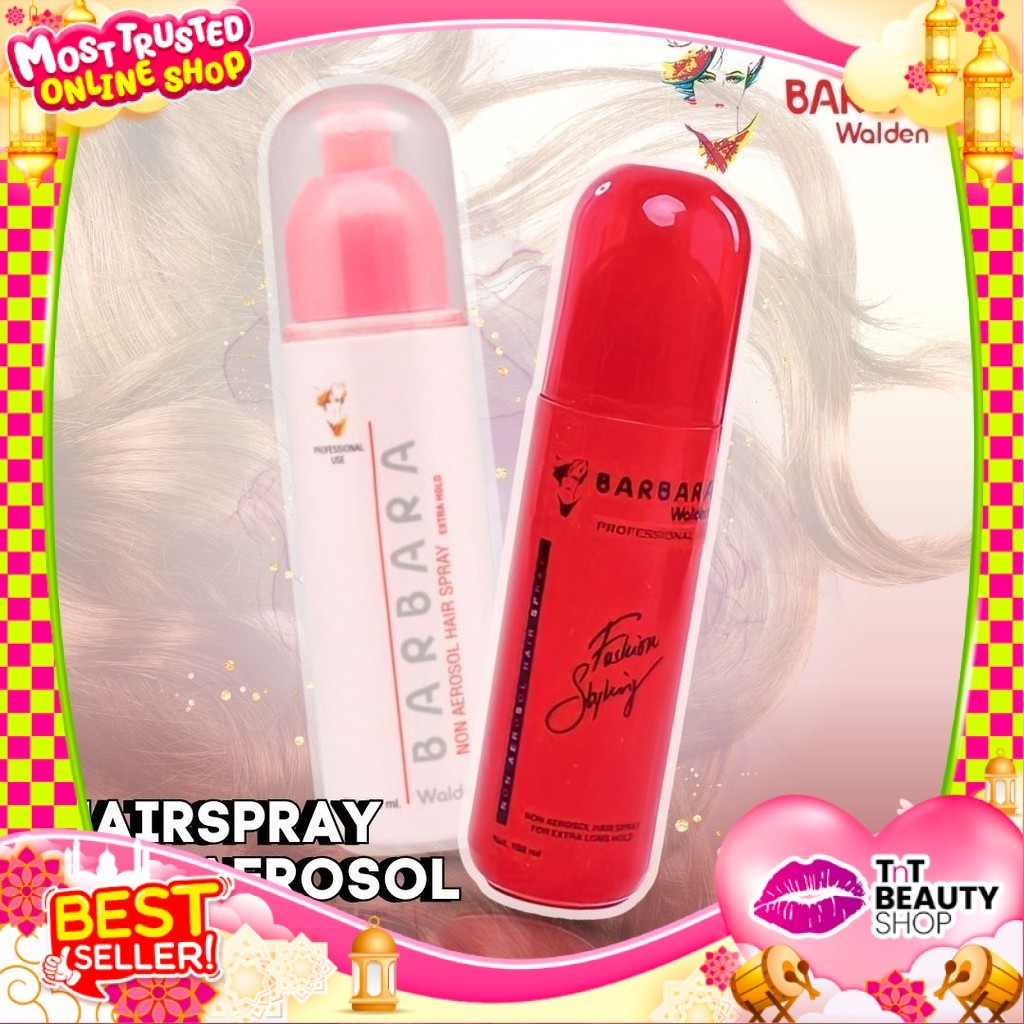 Jual BARBARA HAIRSPRAY NON AEROSOL 168ML | TnT Beauty Shop | Shopee Indonesia