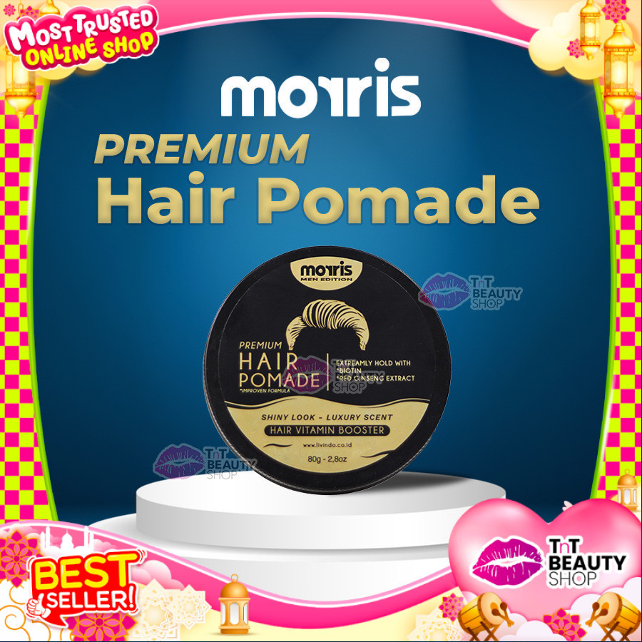 Jual Morris Hair Pomade Premium Man Edition 80gr | TnT Beauty Shop ...