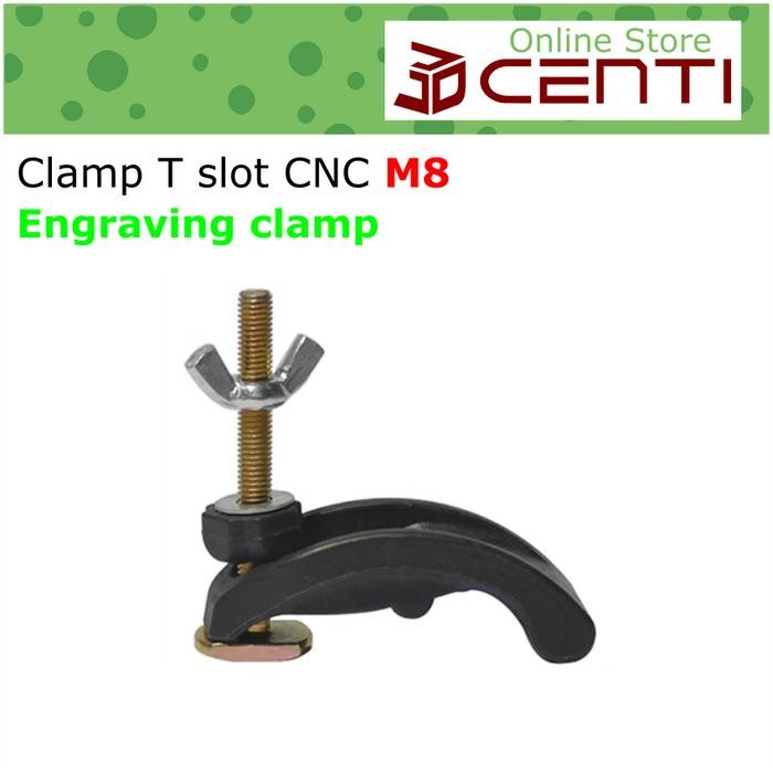 Jual Busur Pressure Plate Plat Penjepit T Slot Engraving Clamp Bow Hold ...