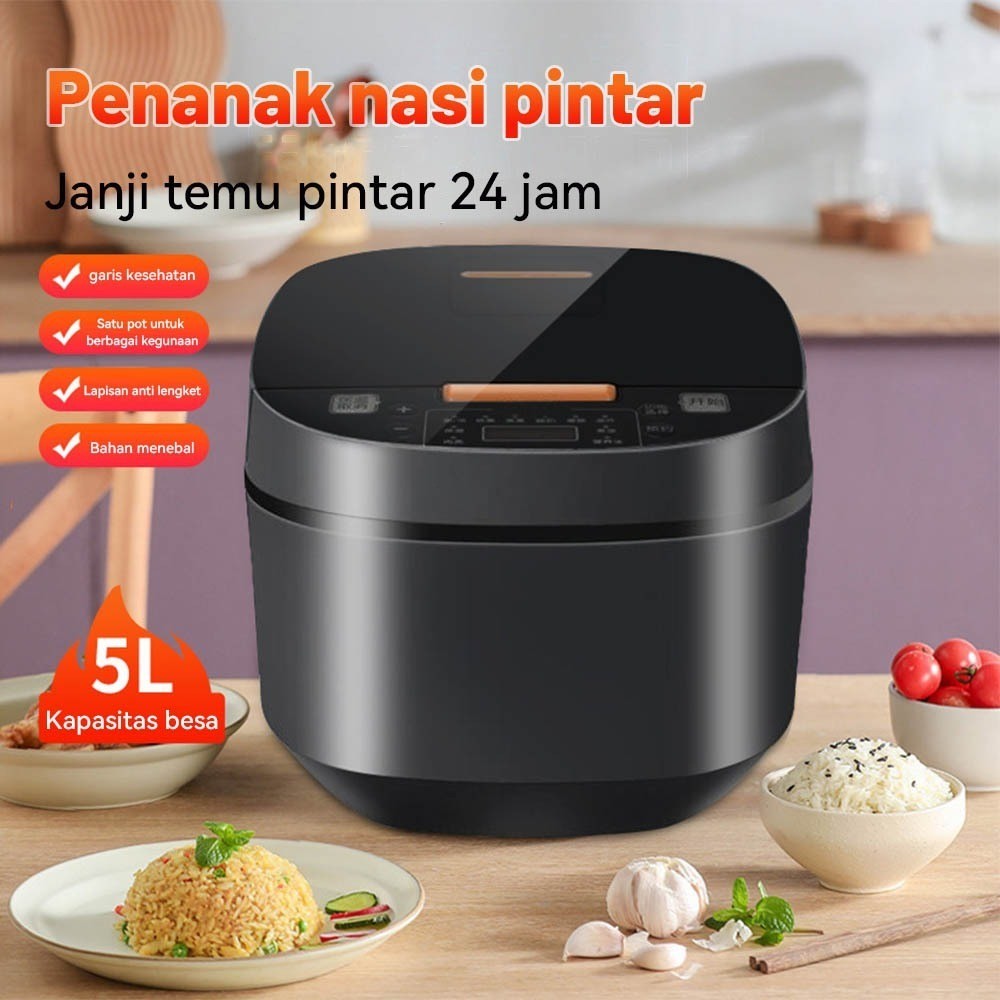 Jual 5L Rice Cooker Magic Com Penanak Nasi Sehat Multifungsi Kapasitas ...