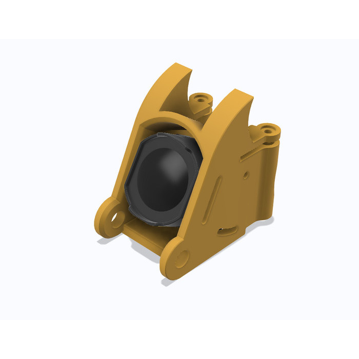 Jual Babyape 2 baby ape II 3.5inch DJI O4 PRO Camera mount with fin 3d ...