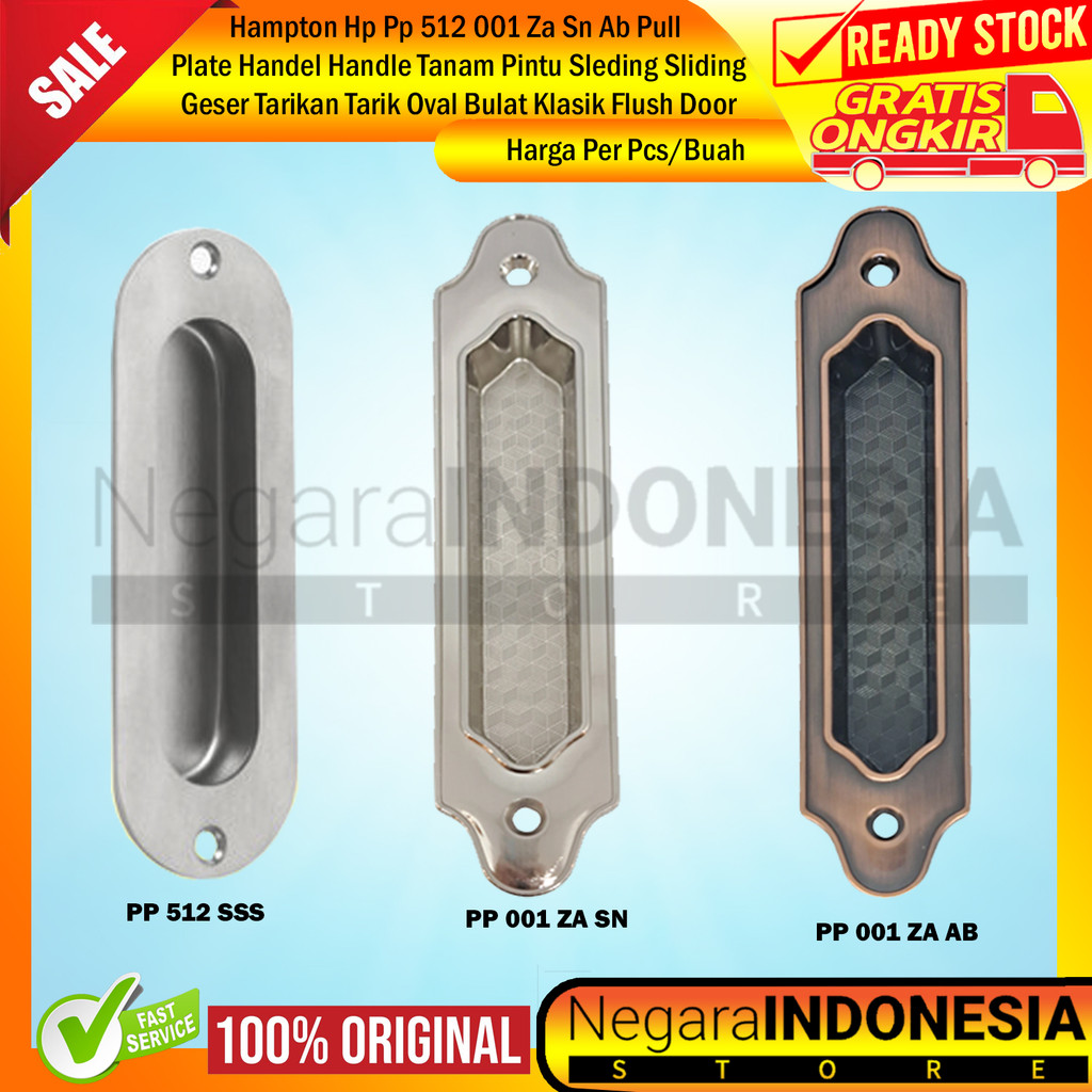 Jual Hampton HP PP 512 001 Za Sn Ab Pull Plate Handel Handle Tanam Pintu Sleding Sliding Geser ...