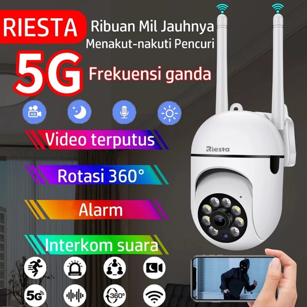 Jual RIESTA CCTV Wifi Mini 8MP Tersembunyi Tanpa Kabel Kamera CCTV ...