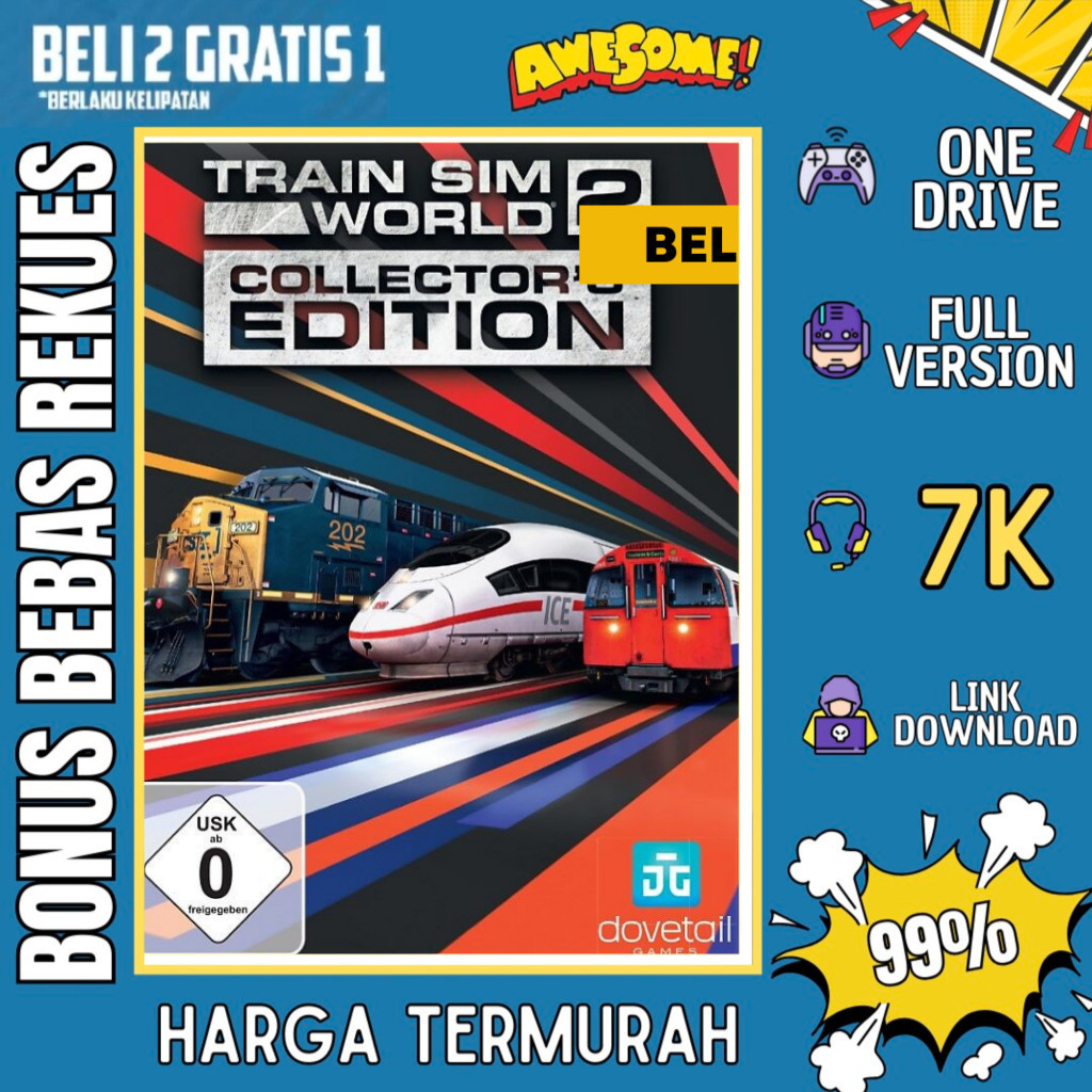 Jual TRAIN SIM WORLD 2 COLLECTORS EDITION - GAME PC - GAME LAPTOP - PC GAMES - BELI 2 GRATIS 1 ...