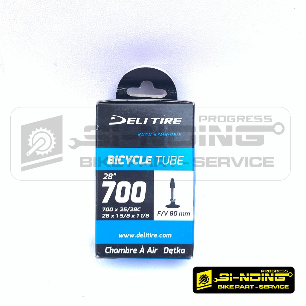 Jual Ban Dalam Delitire 700 X 25 28 FV 80 Dop Presta Panjang Sepeda Roadbike Fixie Profil Rims ...