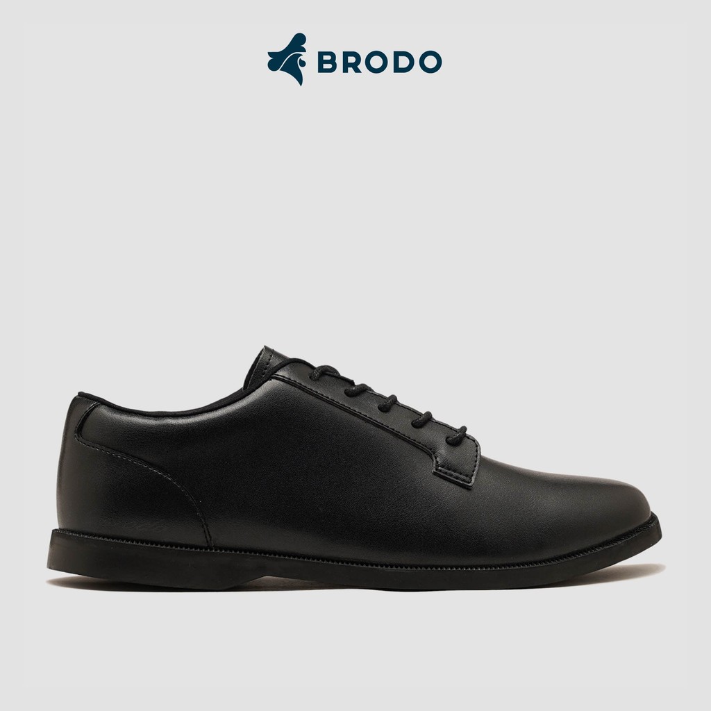 Jual BRODO - Sepatu Rovigo Full Black | Shopee Indonesia