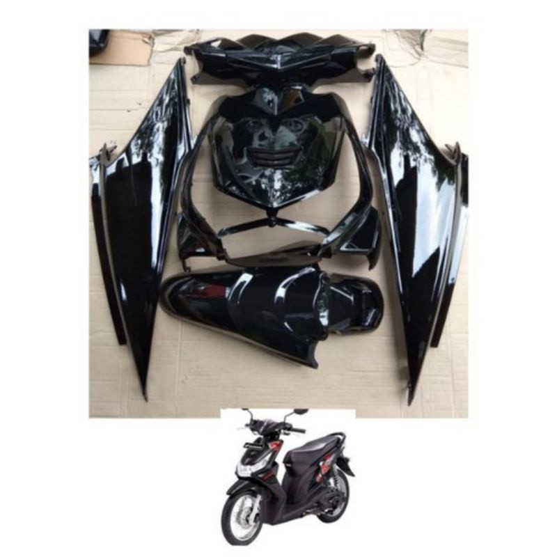 Jual TERMURAH!!! Full Body Halus Beat Karbu Hitam ( Non Striping ...