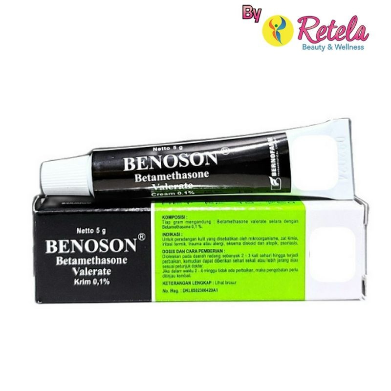 Jual BENOSON 0.1% CREAM 5GR | Shopee Indonesia