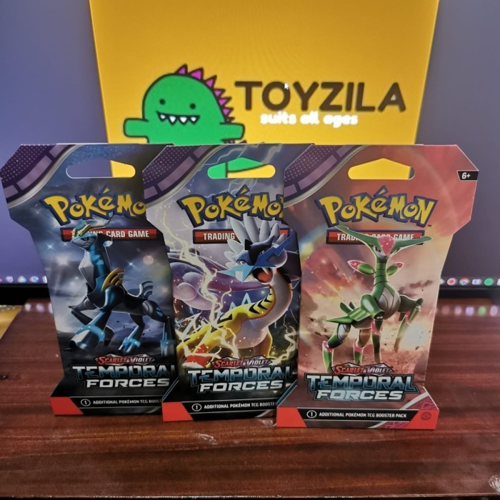 Jual KARTU POKEMON CARD TCG TEMPORAL FORCES SV5 SLEEVED BOOSTER PACK ...