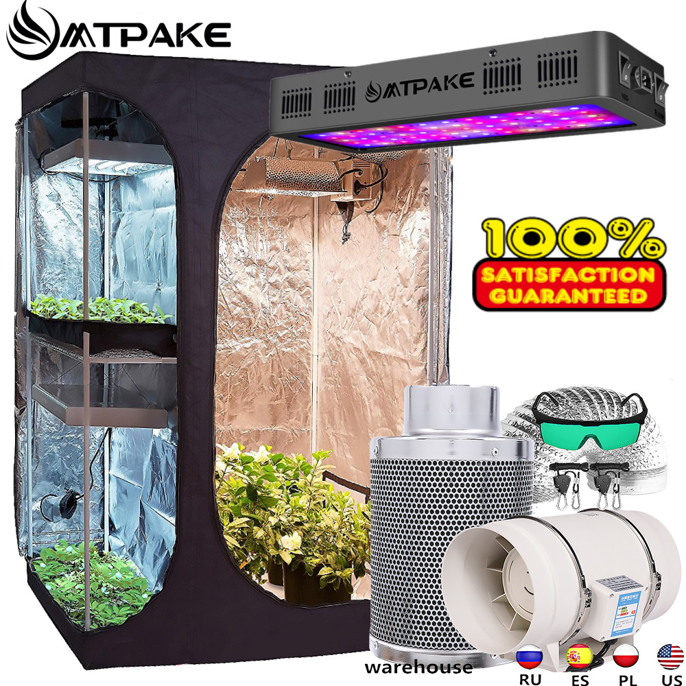 Jual Growbox 2-in-1 600D Grow tent Complete kit Indoor Hydroponics plants Growing Tent For ...