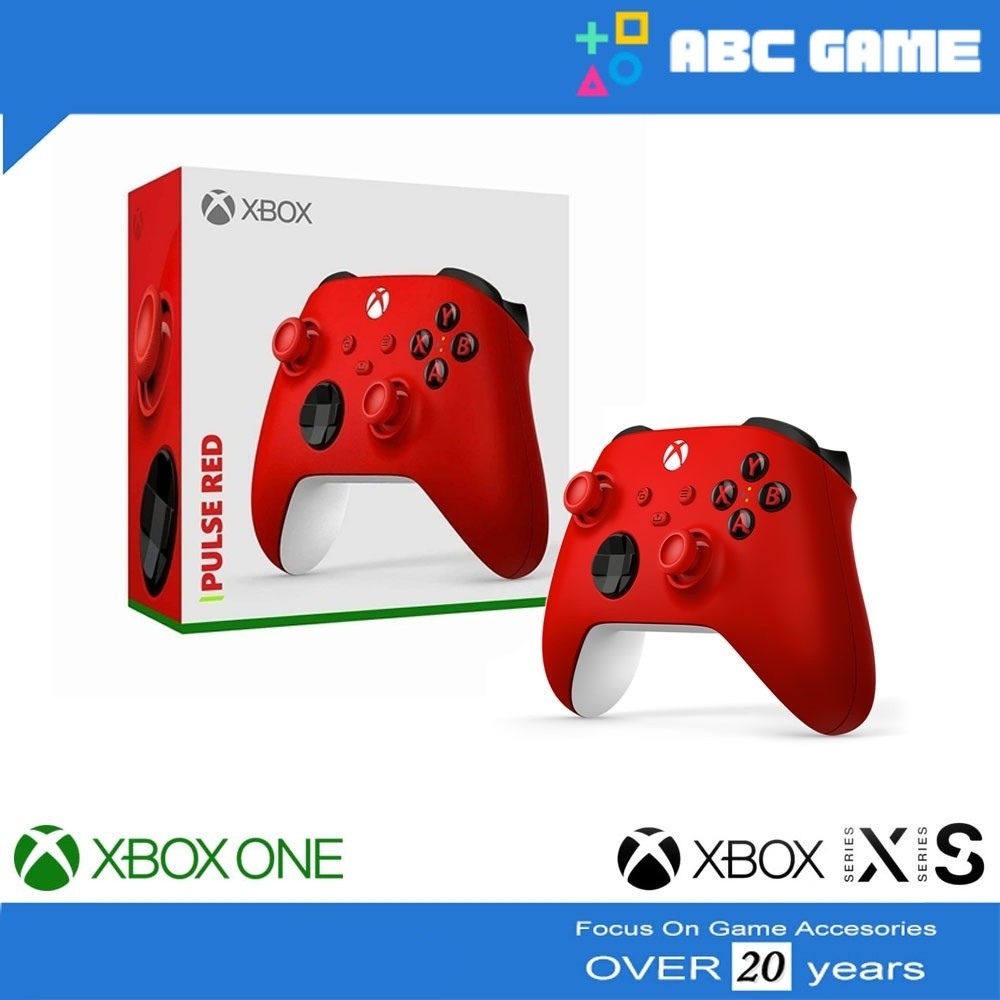 Jual Stick Stik Controller Xbox Series X S One PC Laptop Wireless Merah ...