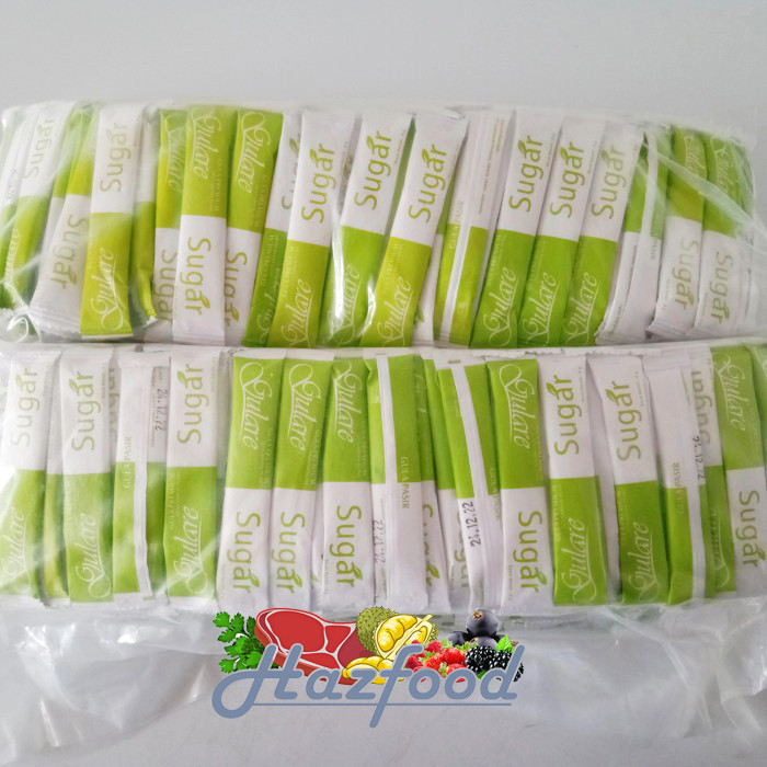 Jual Gulare White Sugar Sachet Stick | Gula Sachet 250 x 8 gr | Shopee ...