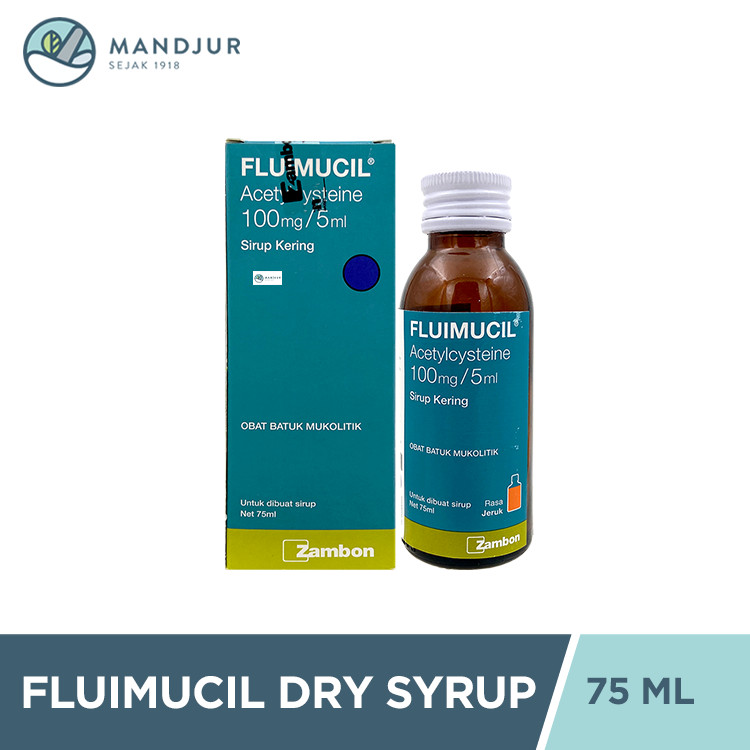 Jual Fluimucil Dry Sirup 75 mL - Obat Batuk Pengencer Dahak | Shopee ...