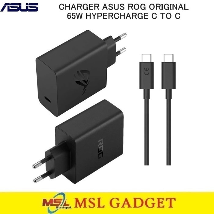 Jual Charger Asus ROG Phone 65W Fast HyperCharge ADP-65VWC Original | Shopee Indonesia