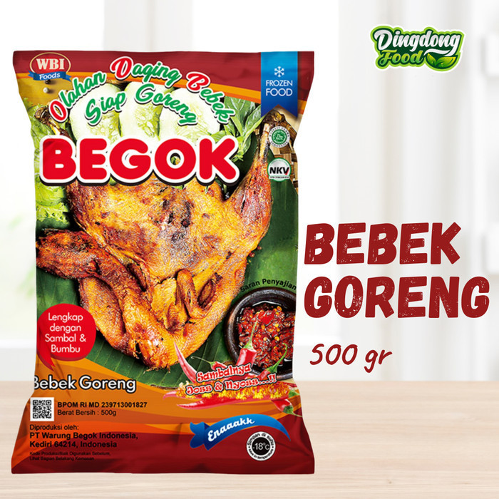 Jual Bebek Bakar Bebek Goreng Begok Bebek Utuh Frozen Siap Masak 500 gr ...