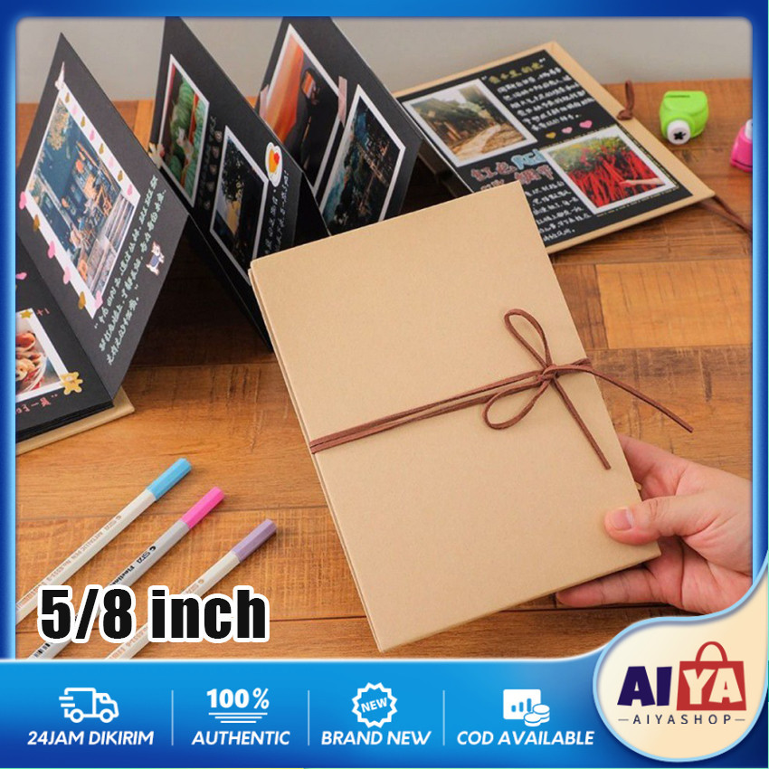 Jual Scrapbook Album Foto Photocard Aesthetic 5R 6R Album Vintage Buku ...