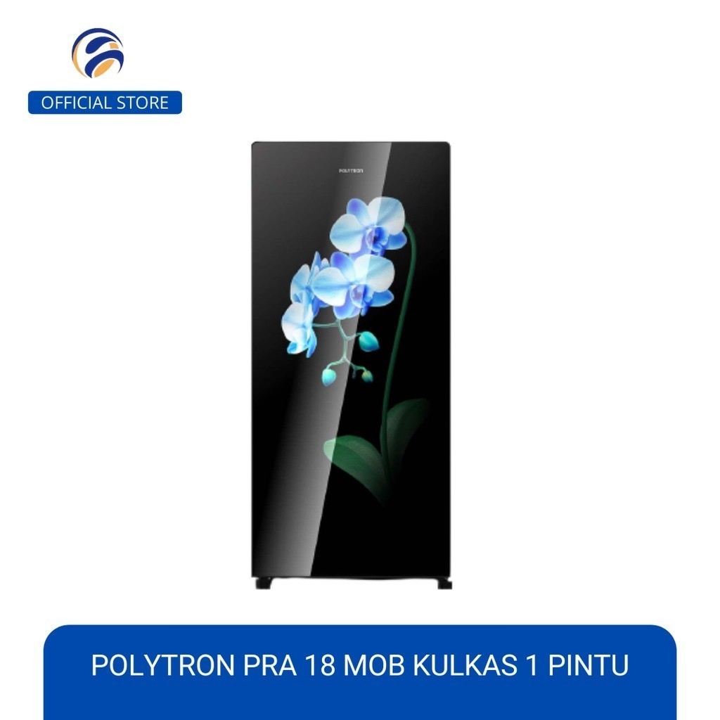 Jual Polytron PRA 18 MOB/MOW/MTR Kulkas 1 Pintu Kapasitas 180 Liter ...