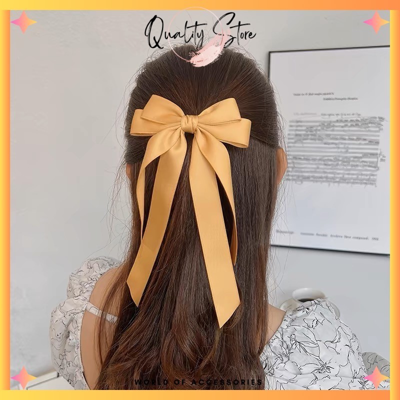 Jual QS - JEPITAN RAMBUT TALI PITA GAYA KOREA / JEPIT RAMBUT PITA LUCU ...