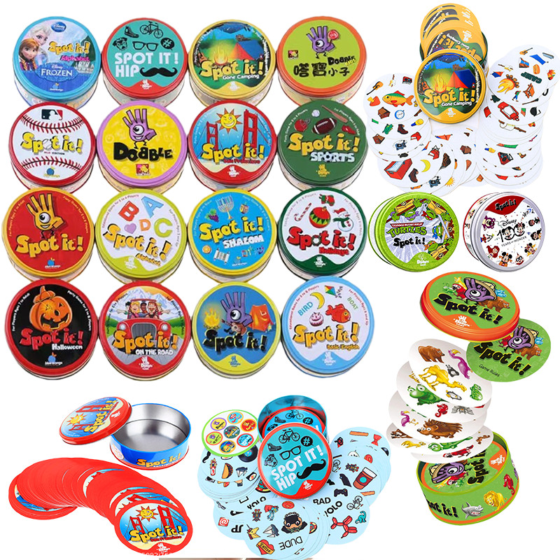 Jual Double sided Double Spot Card Game Gollum Bull Animation Game ...