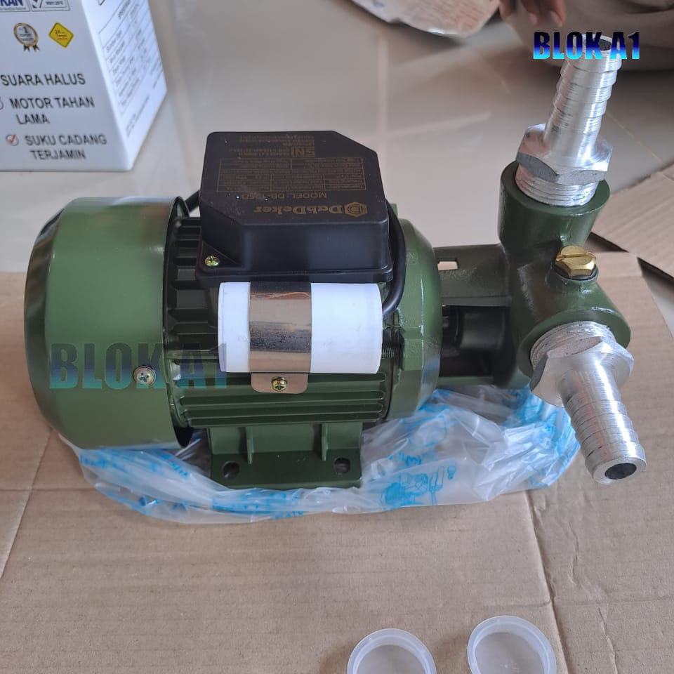Jual Pompa Pom Mini Digital Mesin Hisap 125 w Pertamini + Sambungan ...